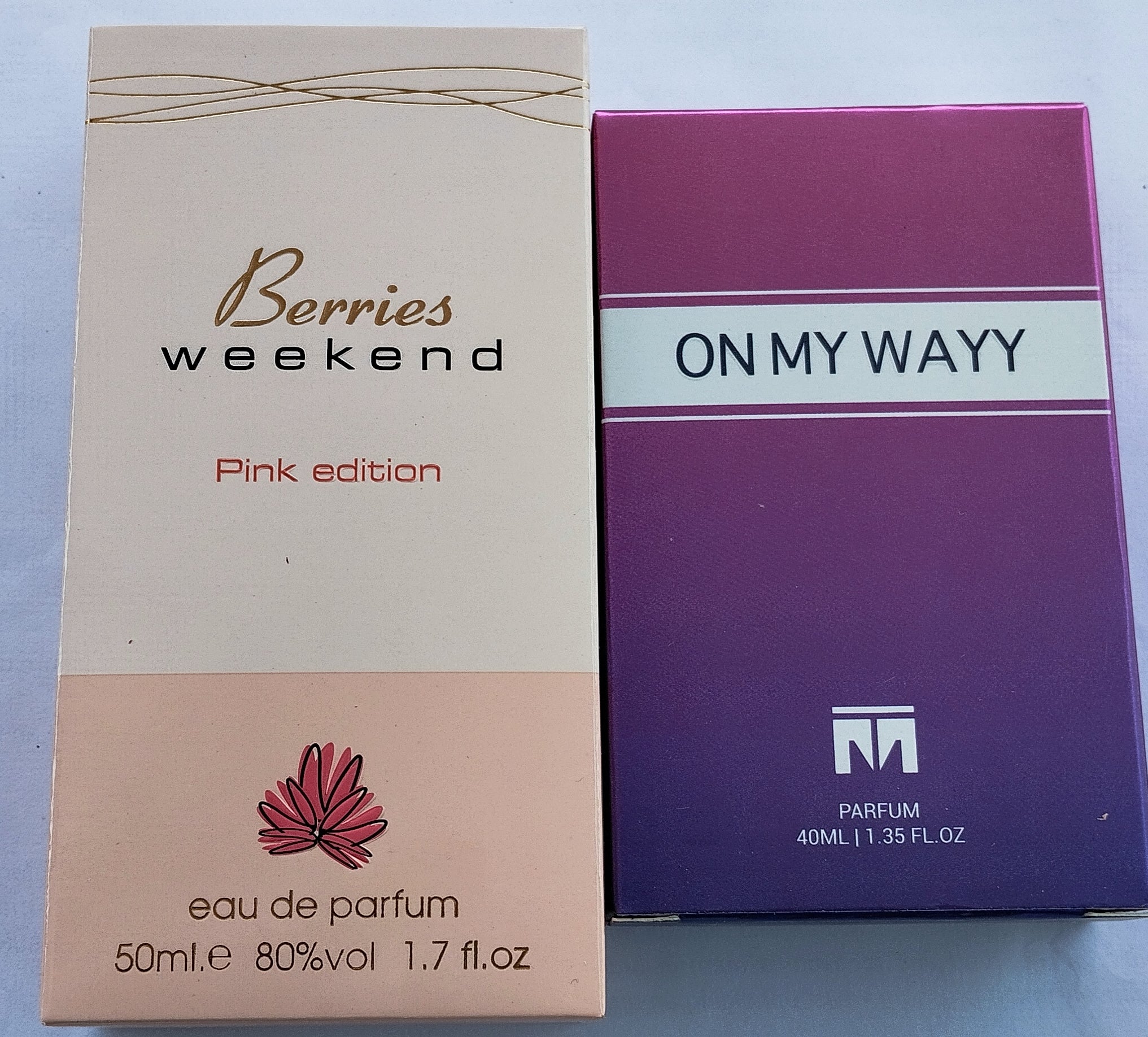 Berries Weekend 50ml & On My Way 40ml – Ellie Cosmetics