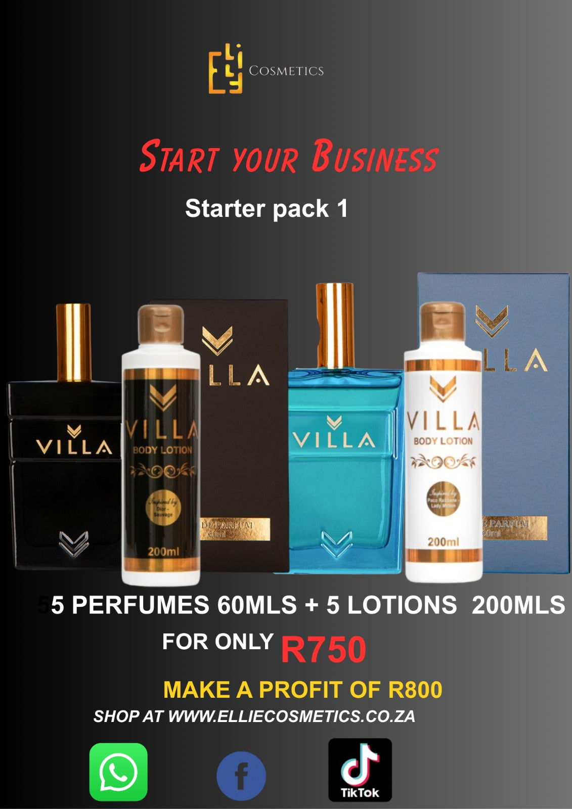 Starter Pack 1 – Ellie Cosmetics